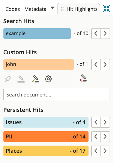 Using Hit Highlighting to Search Within Documents – Knowledge Base