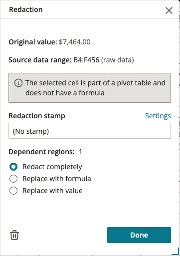 Redaction – Knowledge Base