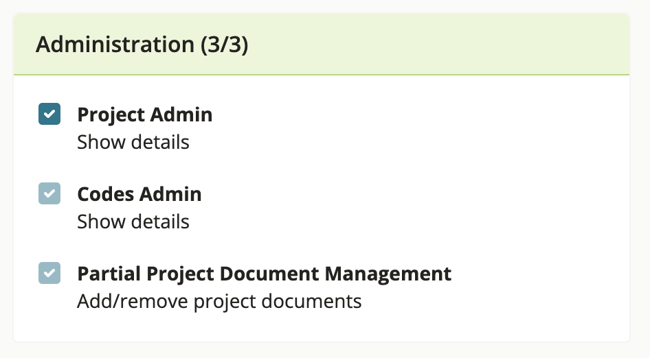 User Groups and Project Permissions – Knowledge Base