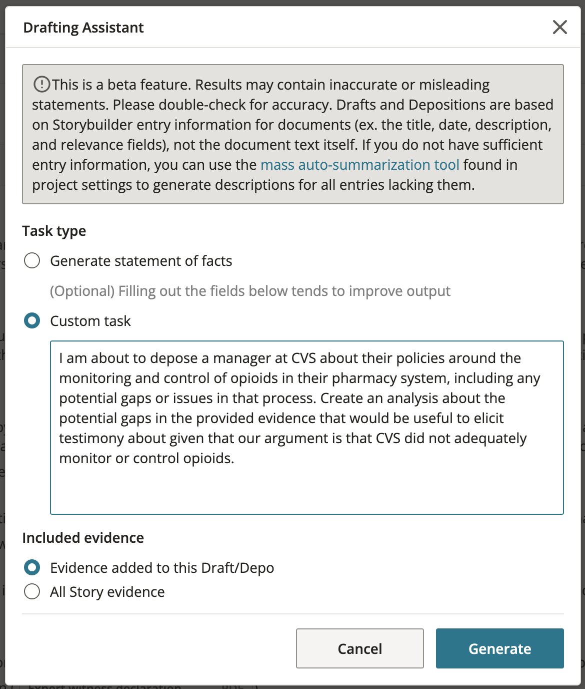 Leveraging Everlaw AI Assistant in common workflows – Knowledge Base