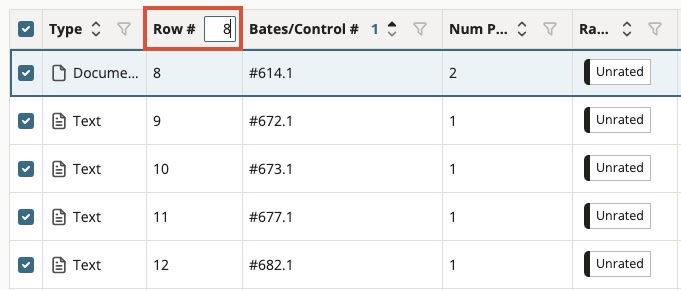 Search Results Table – Knowledge Base