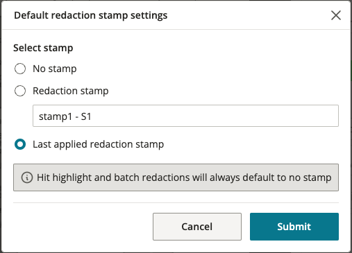 Redaction – Knowledge Base