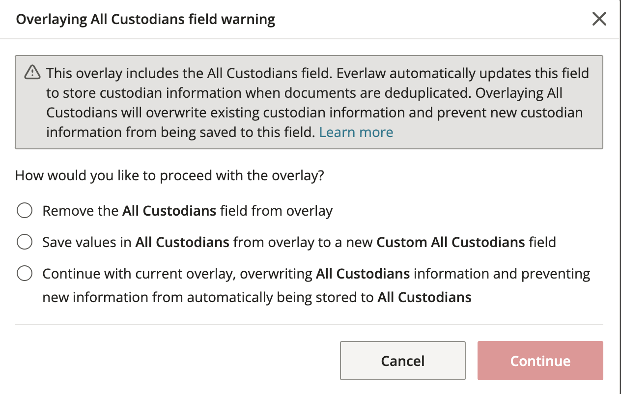 Overlaying Data – Knowledge Base