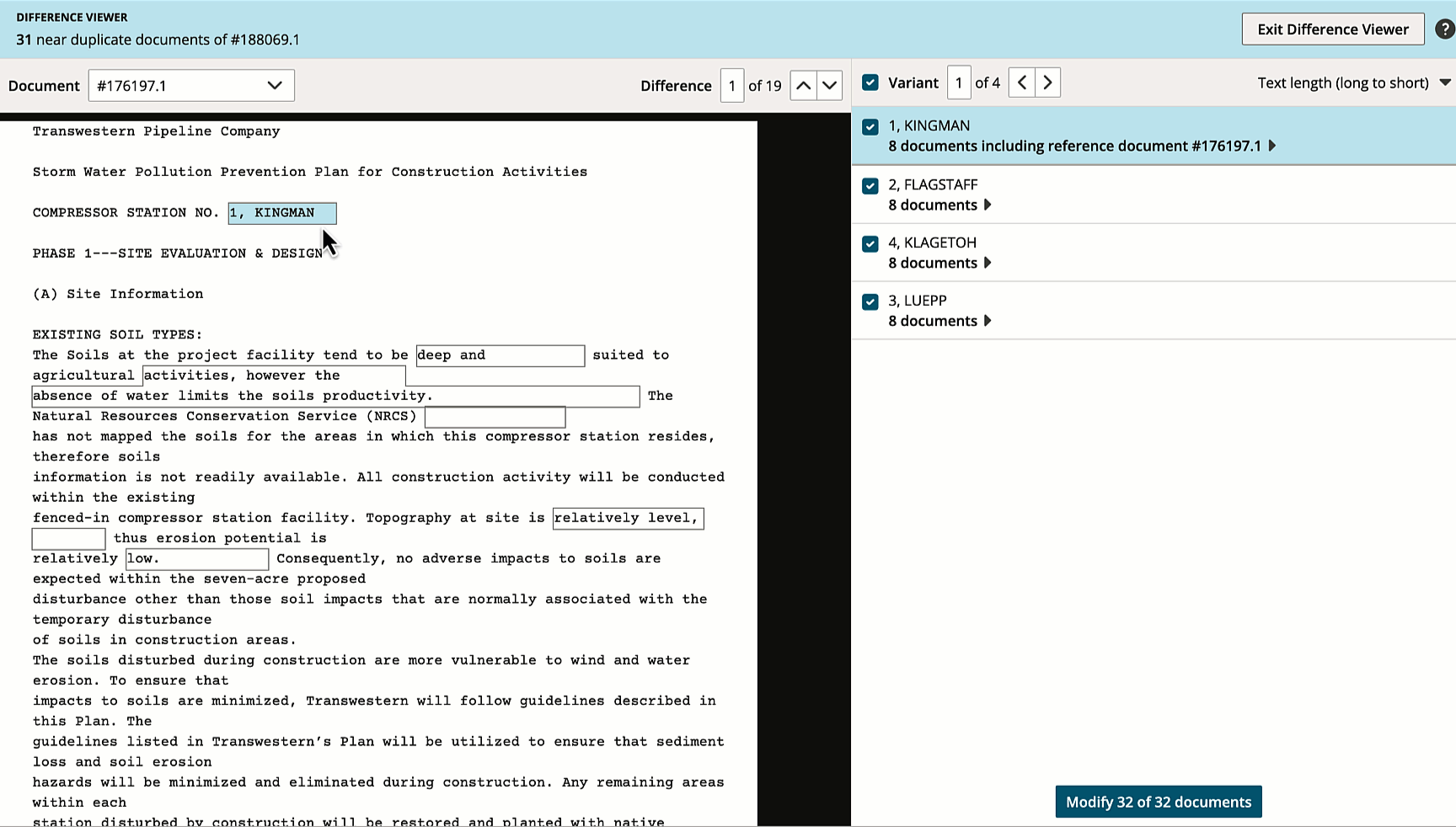 Difference Viewer – Knowledge Base