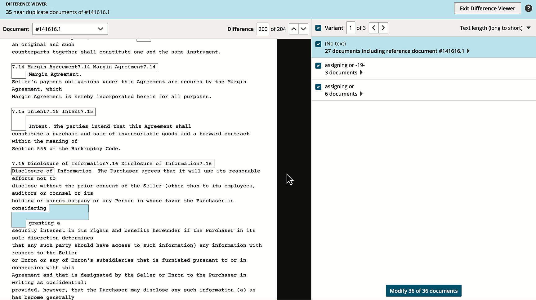 Difference Viewer – Knowledge Base