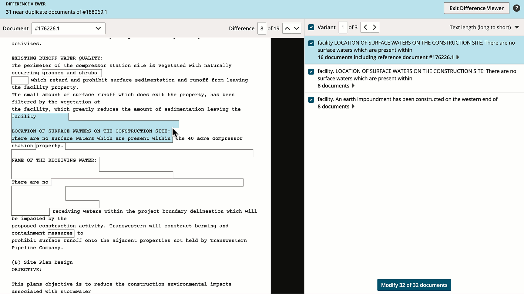 Difference Viewer – Knowledge Base