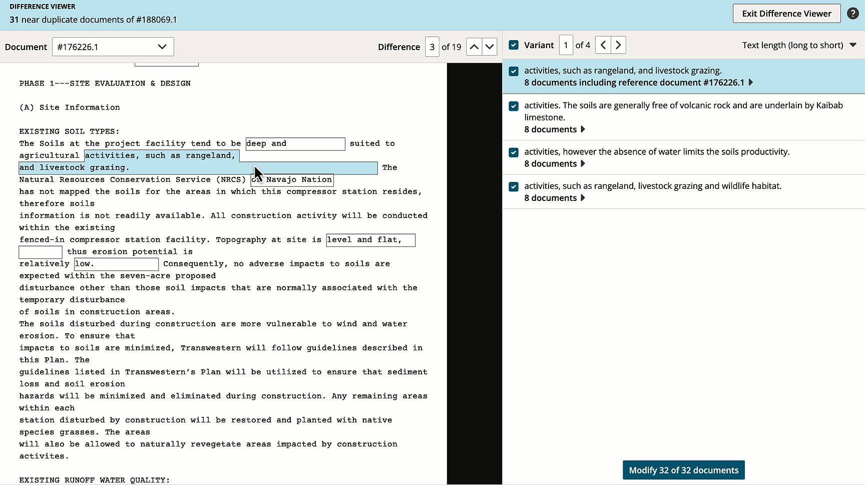 Difference Viewer – Knowledge Base