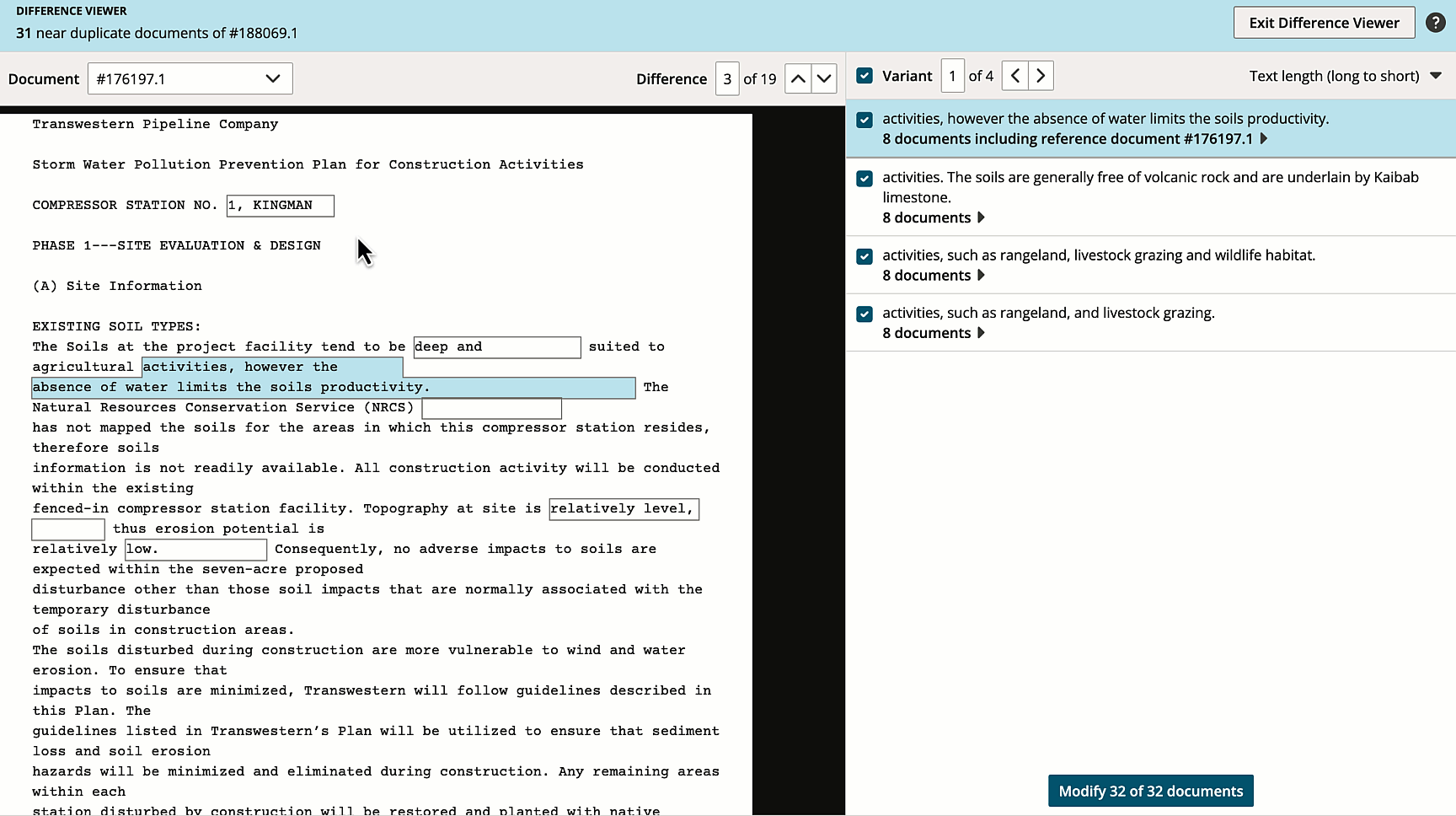 Difference Viewer – Knowledge Base