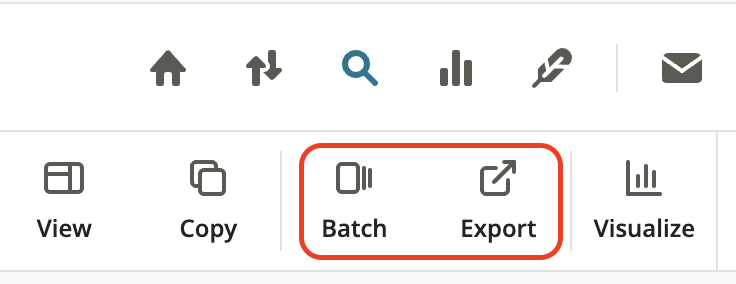 Search Results Table – Knowledge Base
