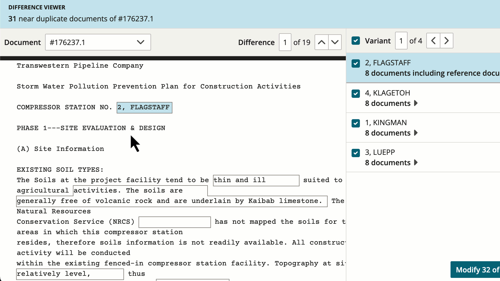 Difference Viewer – Knowledge Base