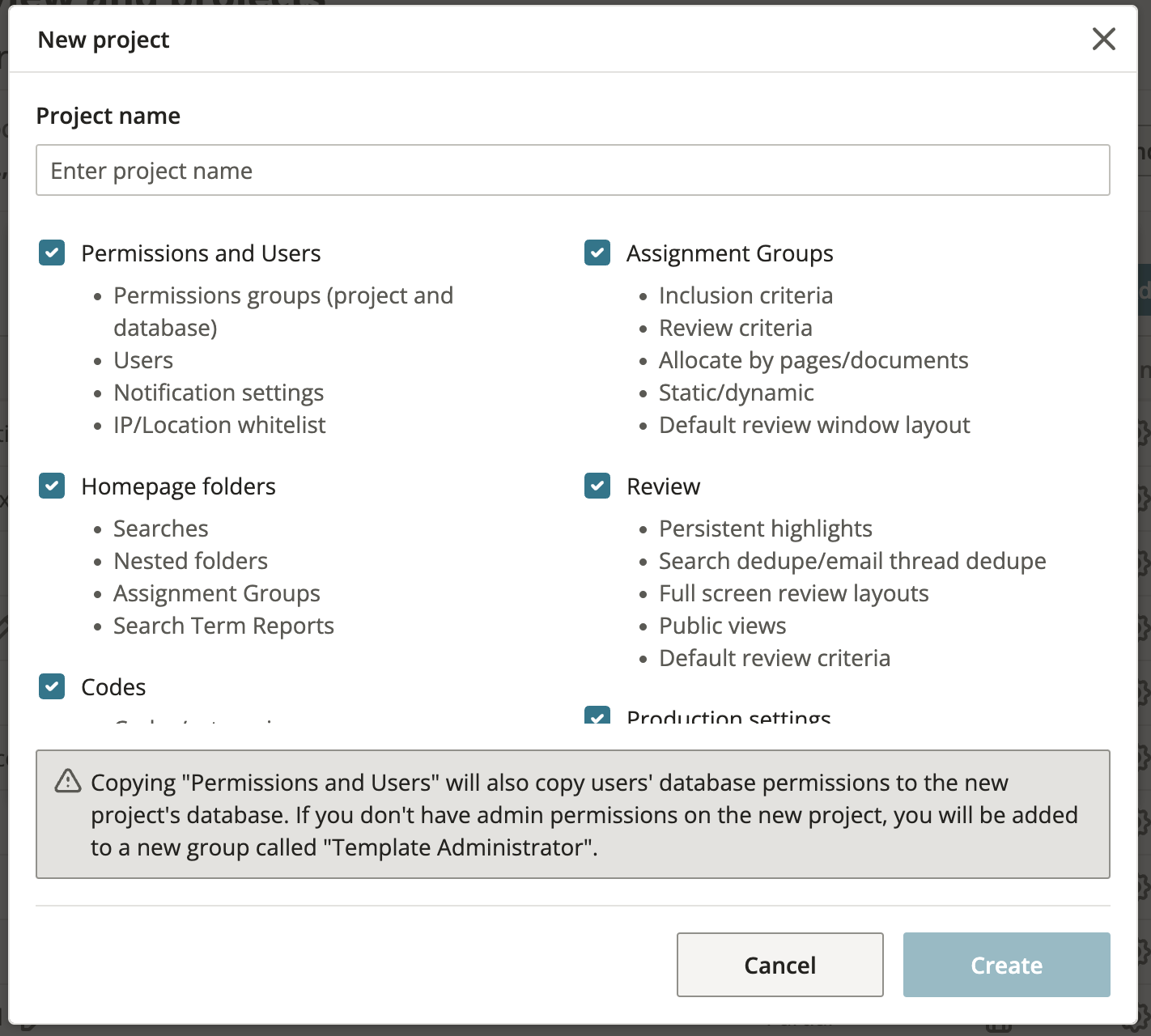 Projects – Knowledge Base