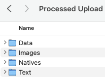 Standard Format for Processed Data – Knowledge Base