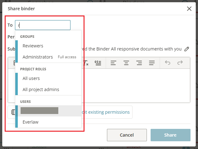 Binders – Knowledge Base