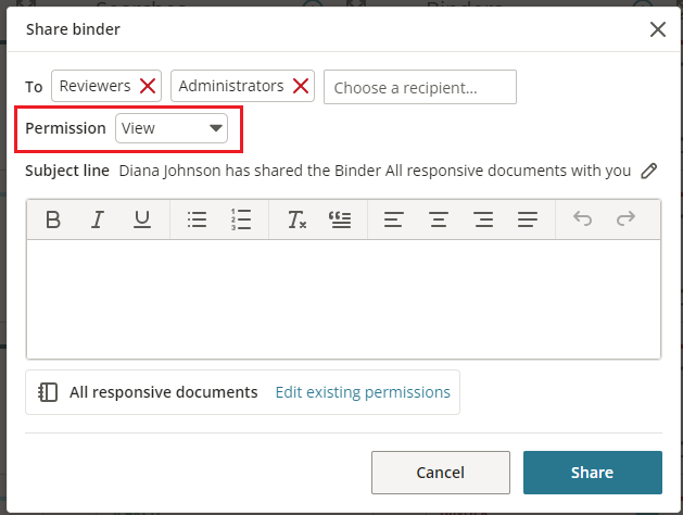 Binders – Knowledge Base