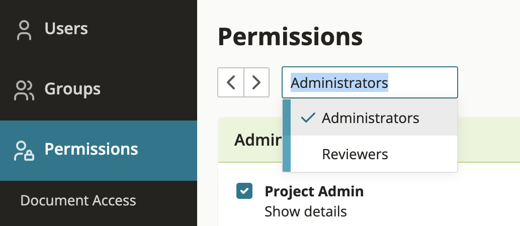 User Groups and Project Permissions – Knowledge Base