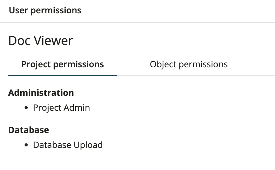 User Groups and Project Permissions – Knowledge Base