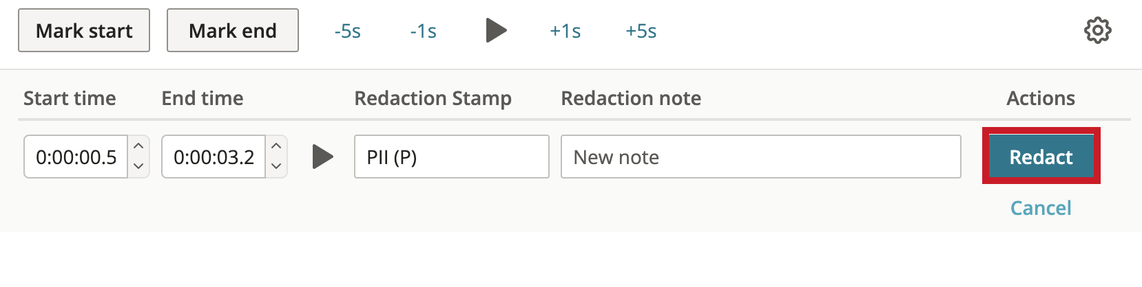 Redaction – Knowledge Base