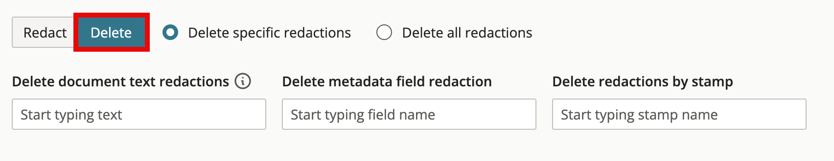 Redaction – Knowledge Base