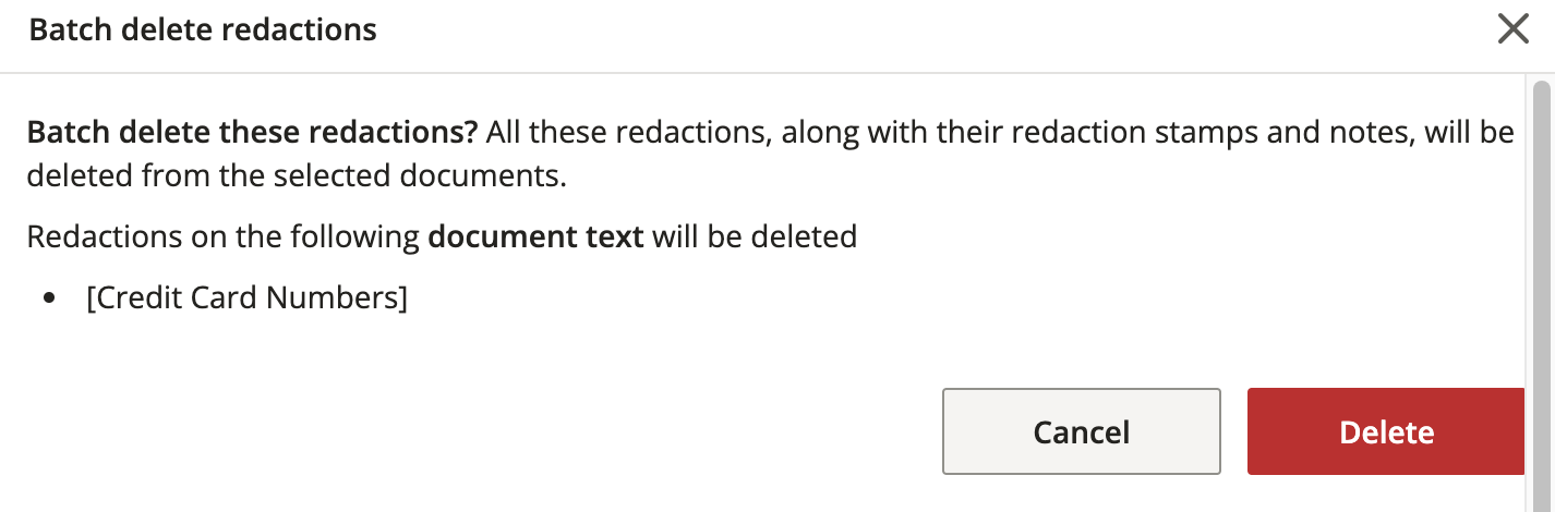 Redaction – Knowledge Base