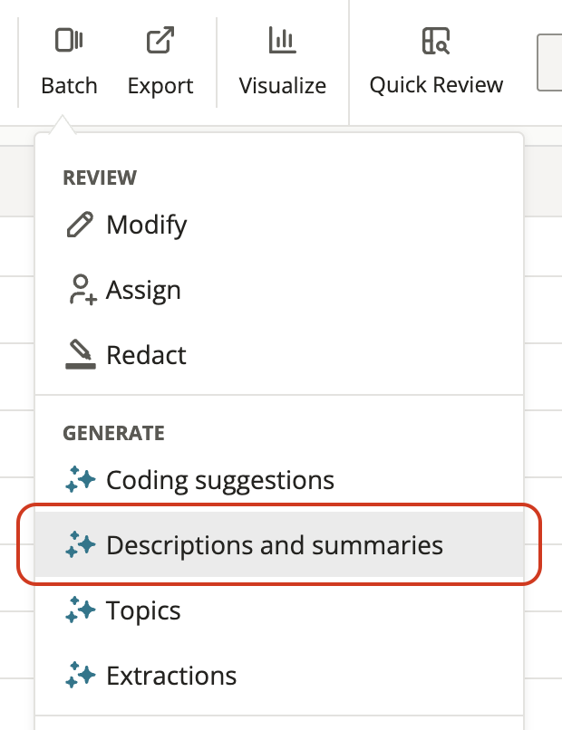 Leveraging Everlaw AI Assistant in common workflows – Knowledge Base
