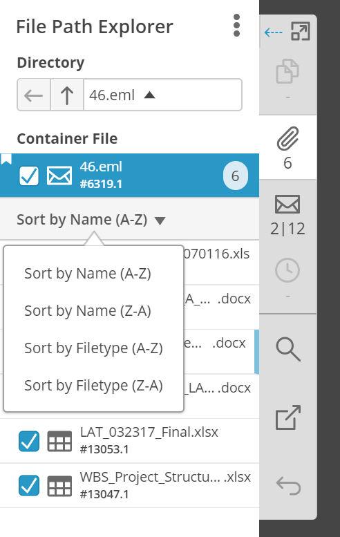 Context Panel: View and Batch Code Related Documents in Review Window – Knowledge Base