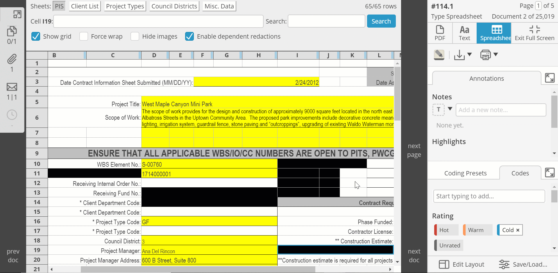 Redaction – Knowledge Base