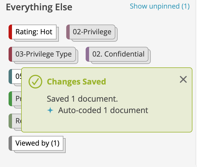Reviewing Documents in Accordance with Coding Rules – Knowledge Base