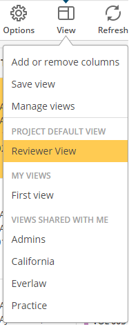 Search Results Table – Knowledge Base