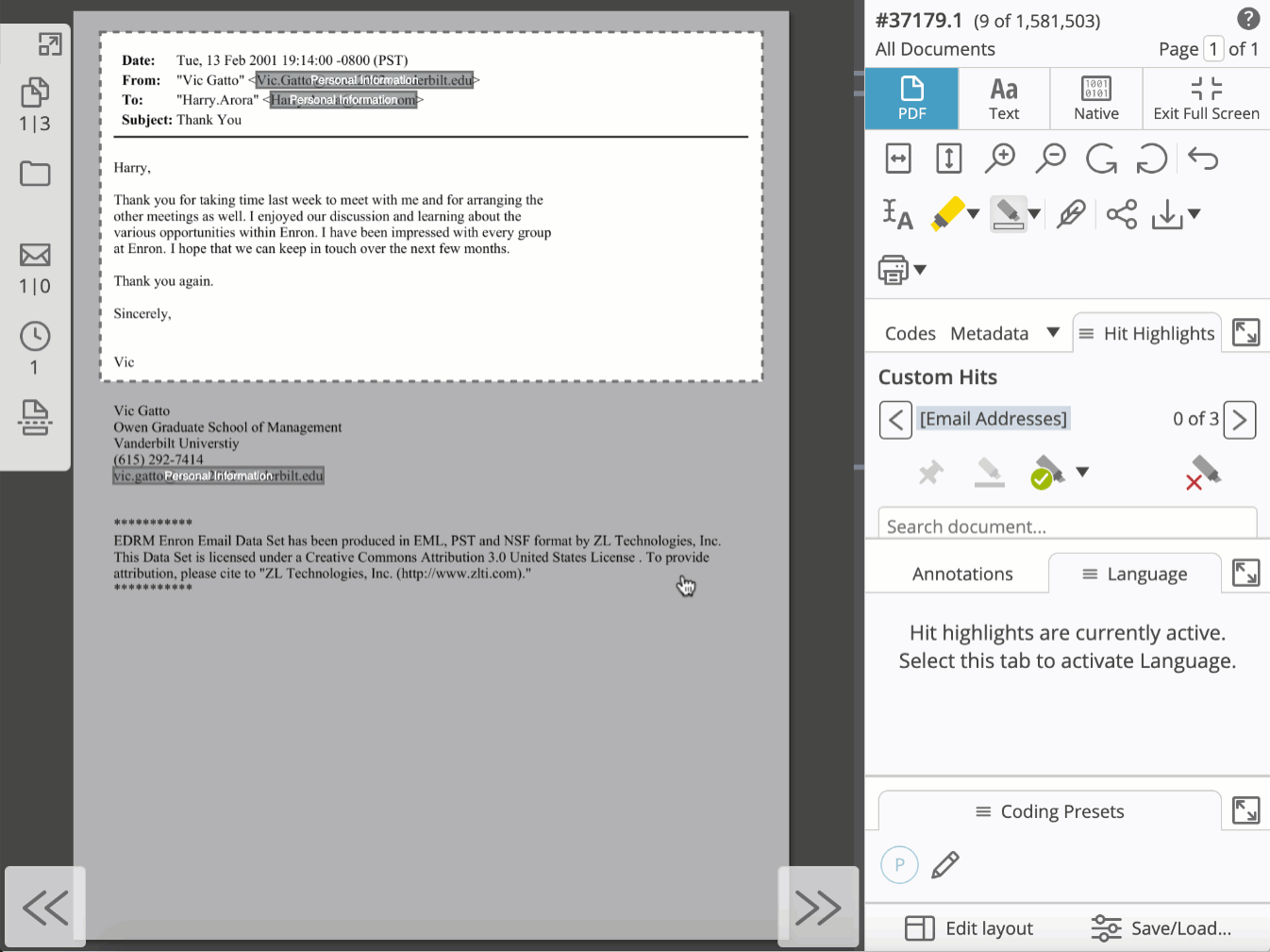 Redaction – Knowledge Base