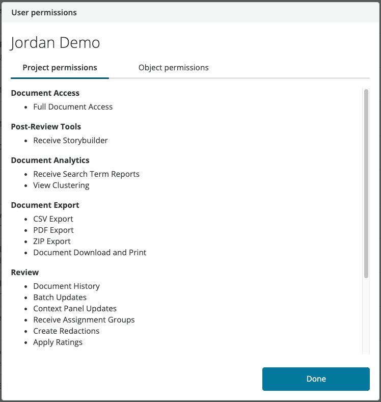 User Groups and Project Permissions – Knowledge Base