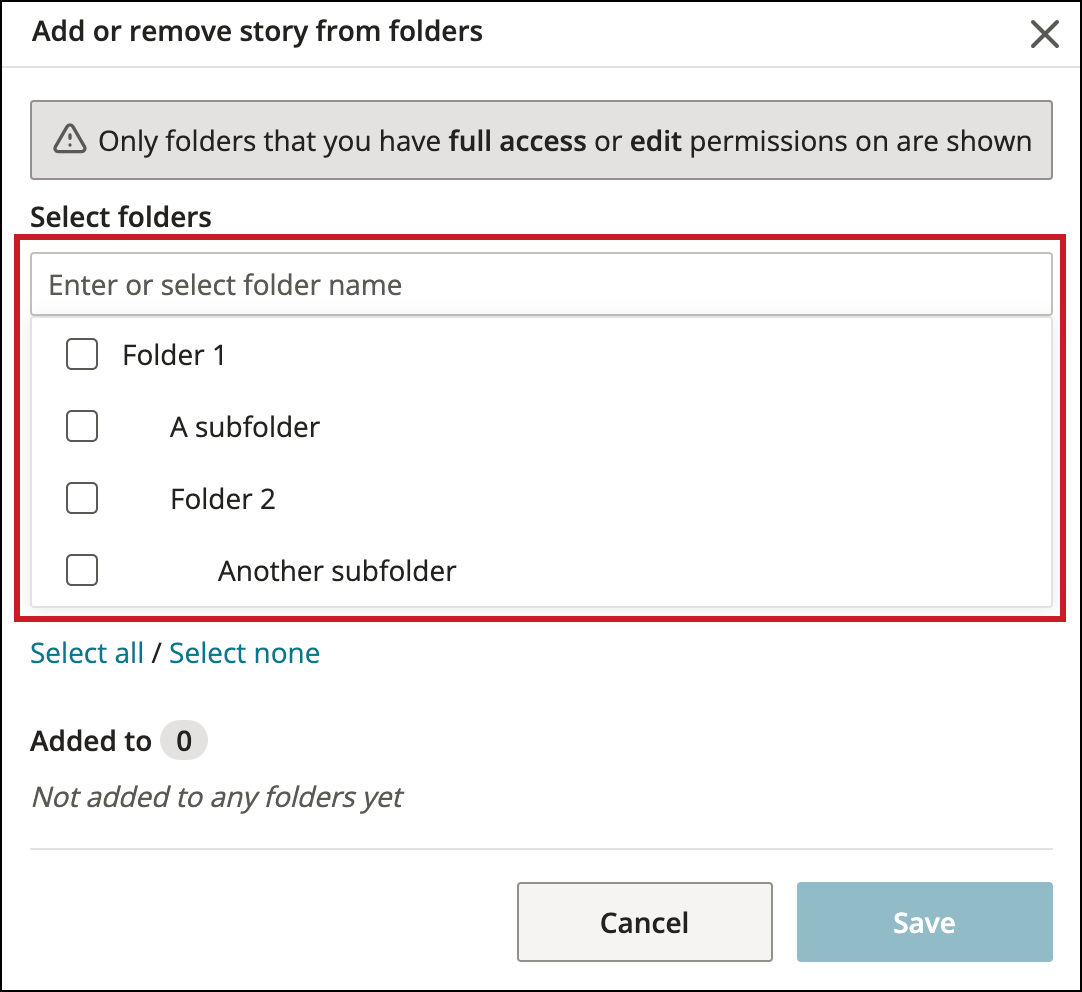 Introduction to Storybuilder and Setting up a Story – Knowledge Base