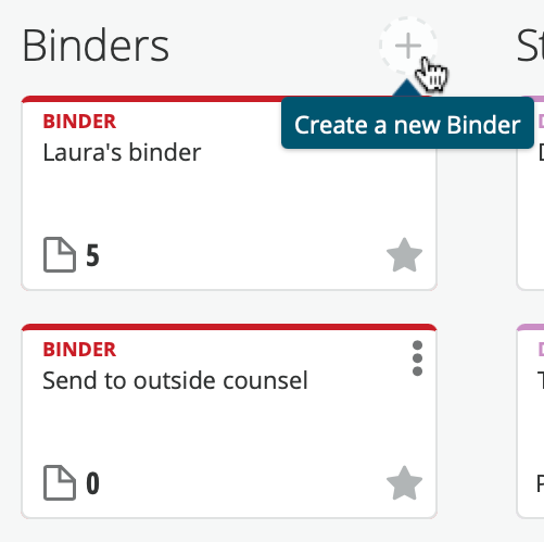 Binders – Knowledge Base