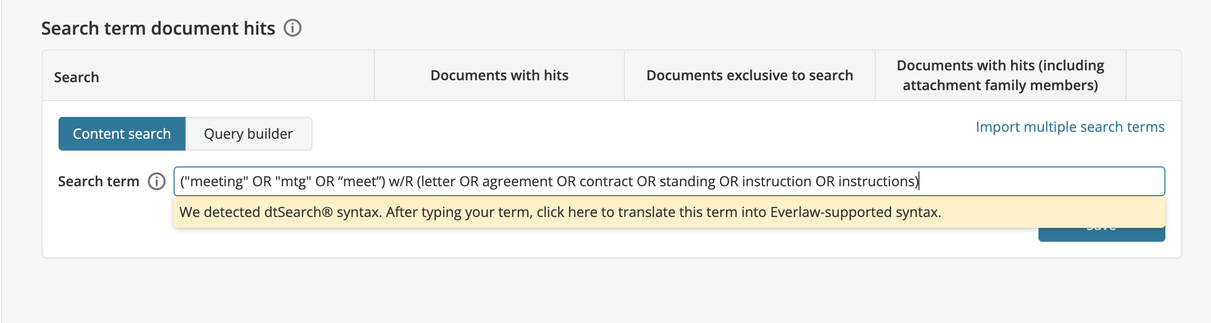 dtSearch® Translation – Knowledge Base
