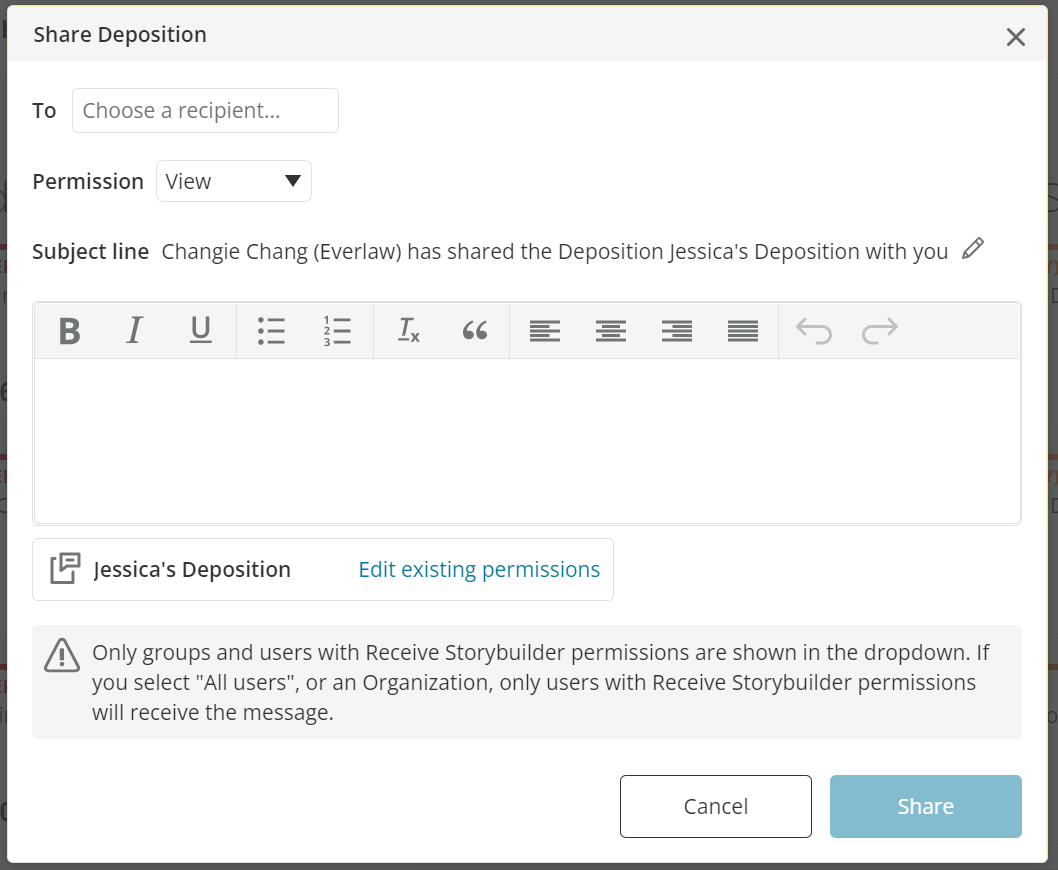 Sharing and Object Permissions – Knowledge Base