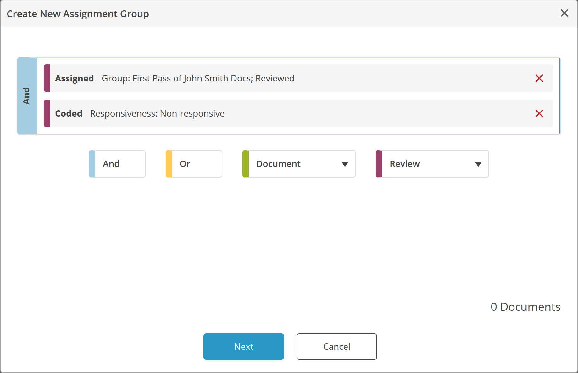 Sample Assignment Workflow - Responsiveness and Privilege Review ...