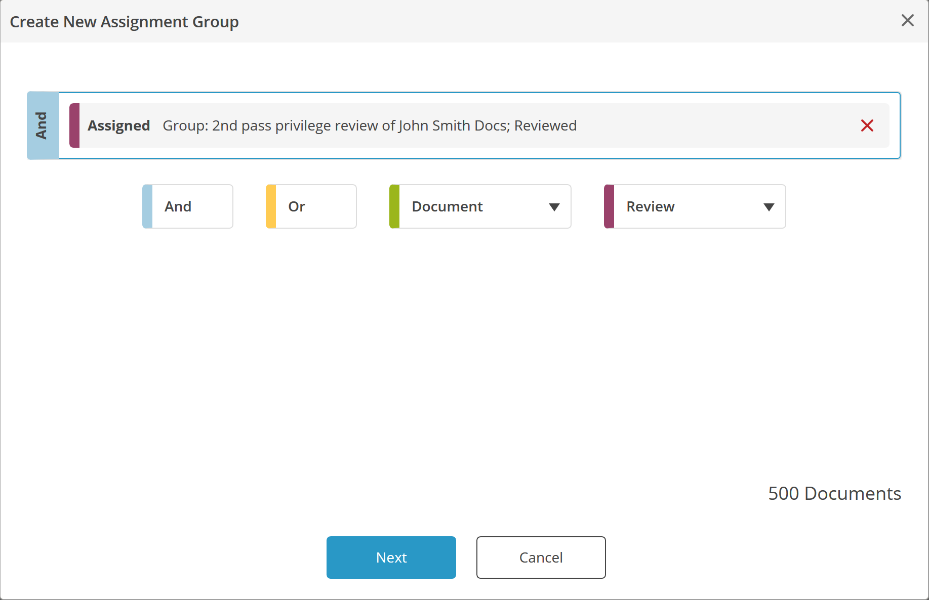 Sample Assignment Workflow - Responsiveness and Privilege Review ...