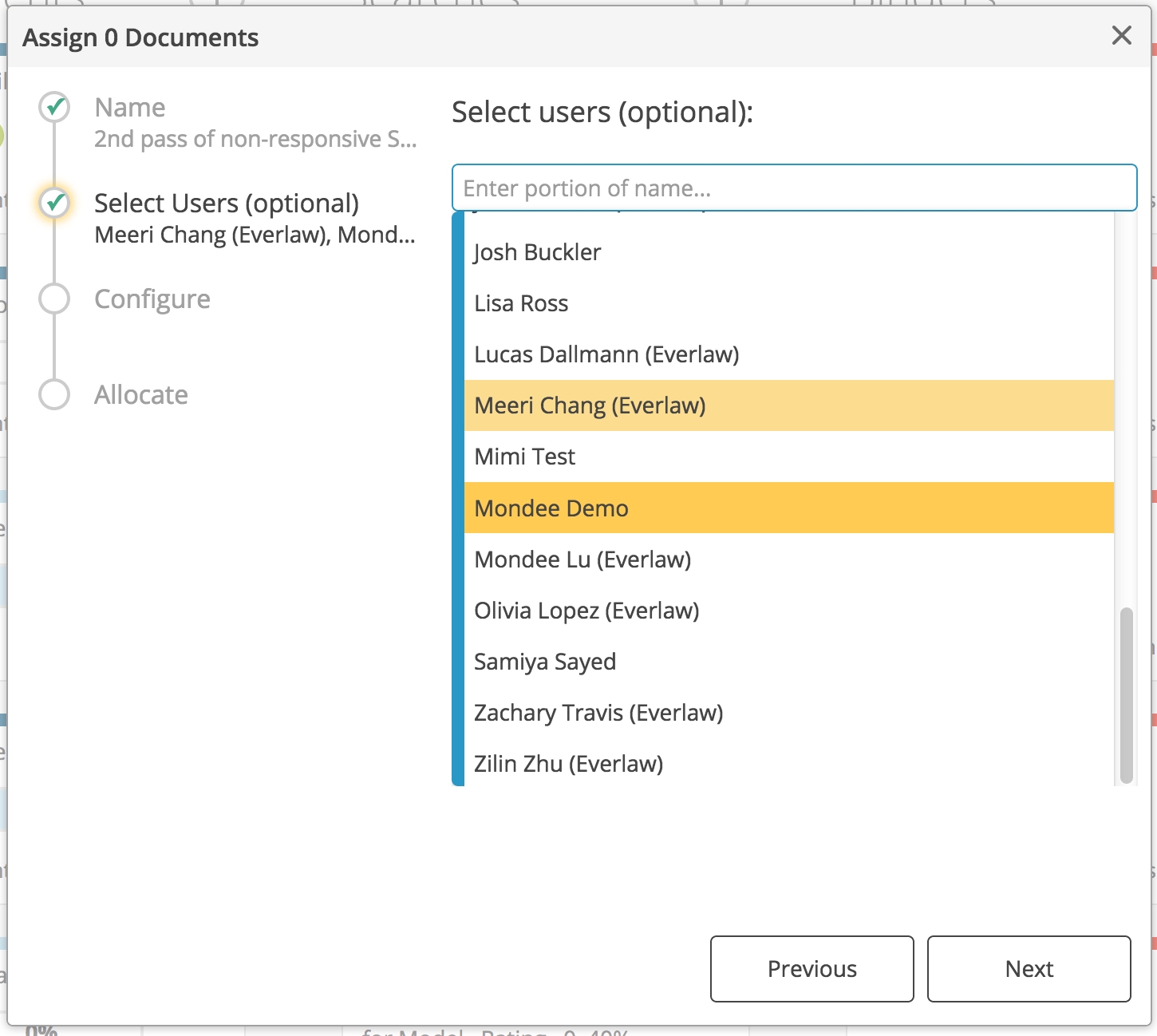 Sample Assignment Workflow - Responsiveness and Privilege Review ...